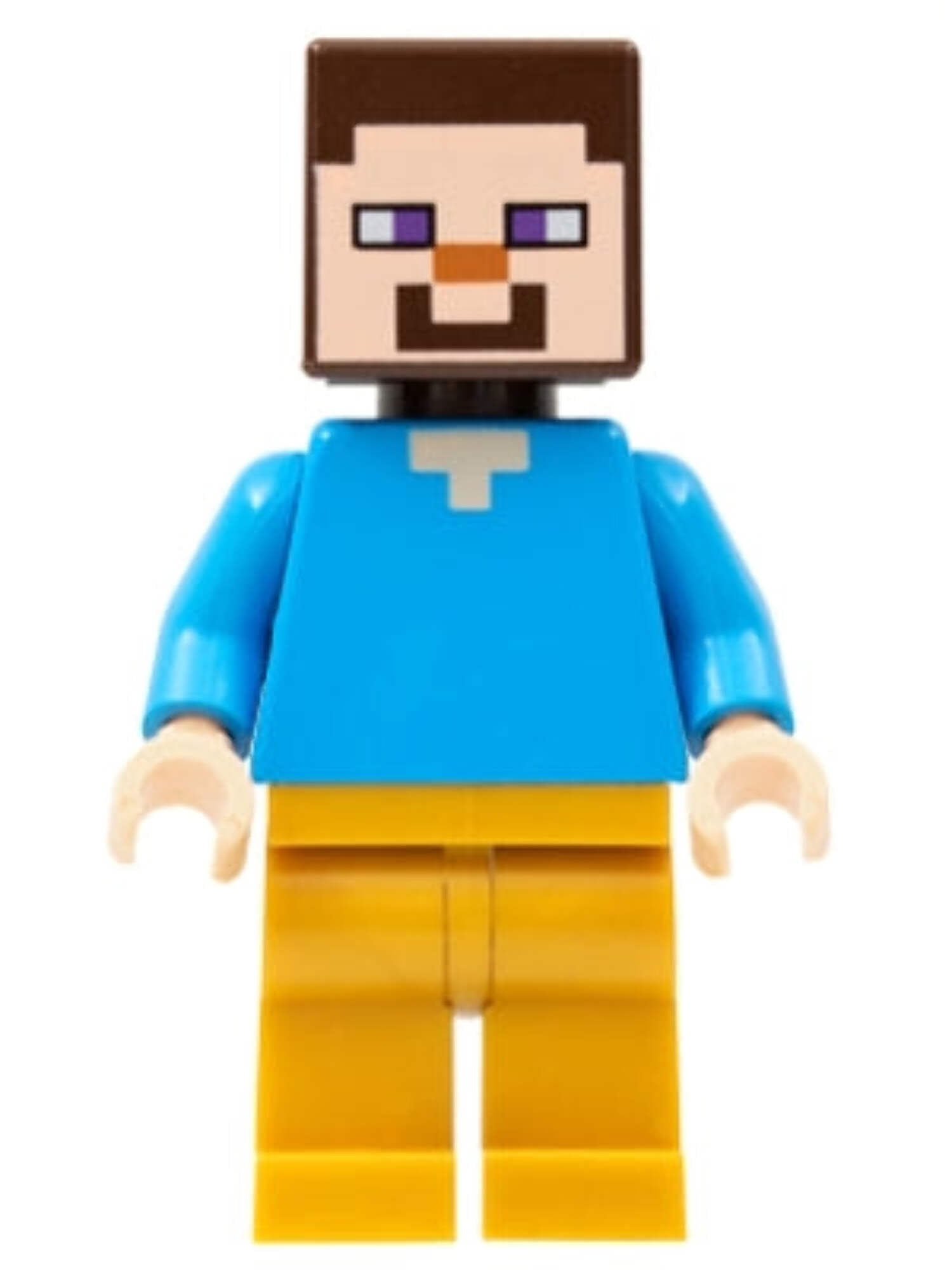 LEGO Minecraft Steve Minifigure with Gold Legs - Walmart.com