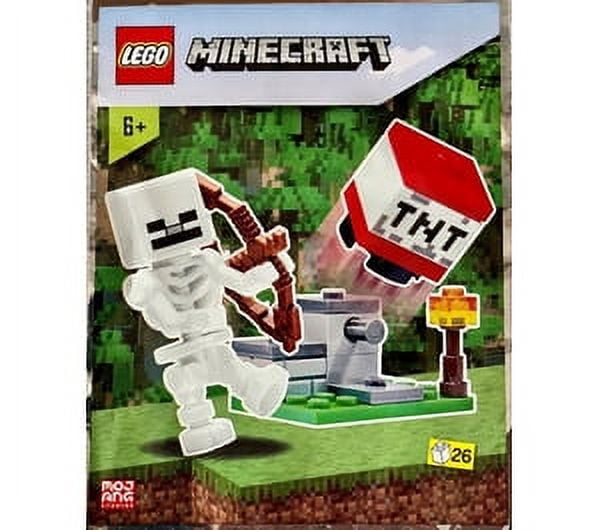 LEGO Minecraft TNT Launcher and Skeleton Mini Set - Walmart.com