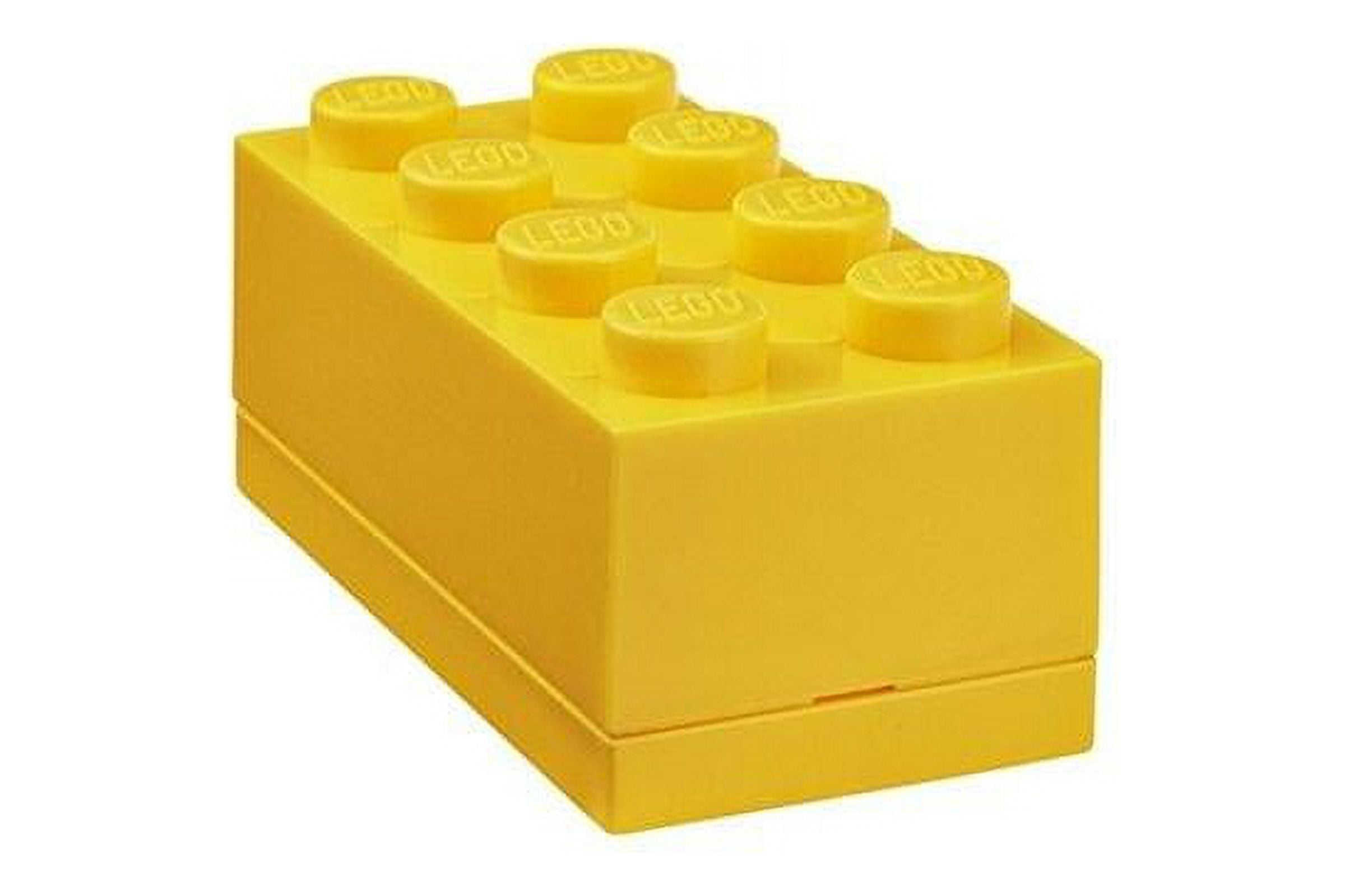 LEGO Mini Box 8, Bright Yellow - Walmart.com