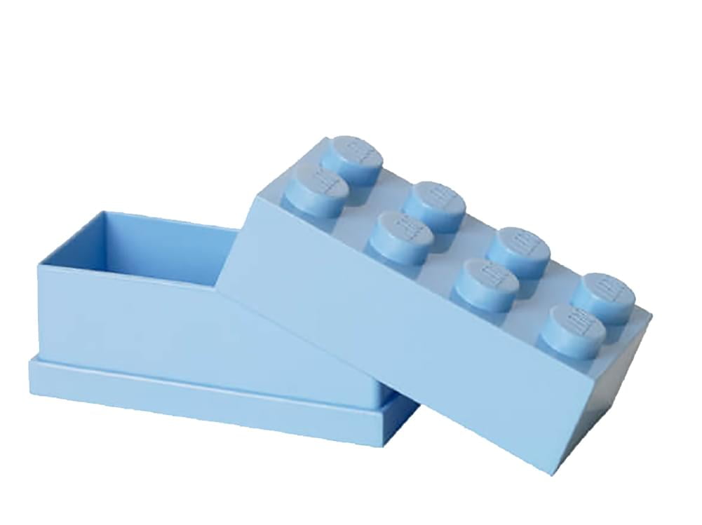 LEGO Mini Box 8, Light Blue - Walmart.com