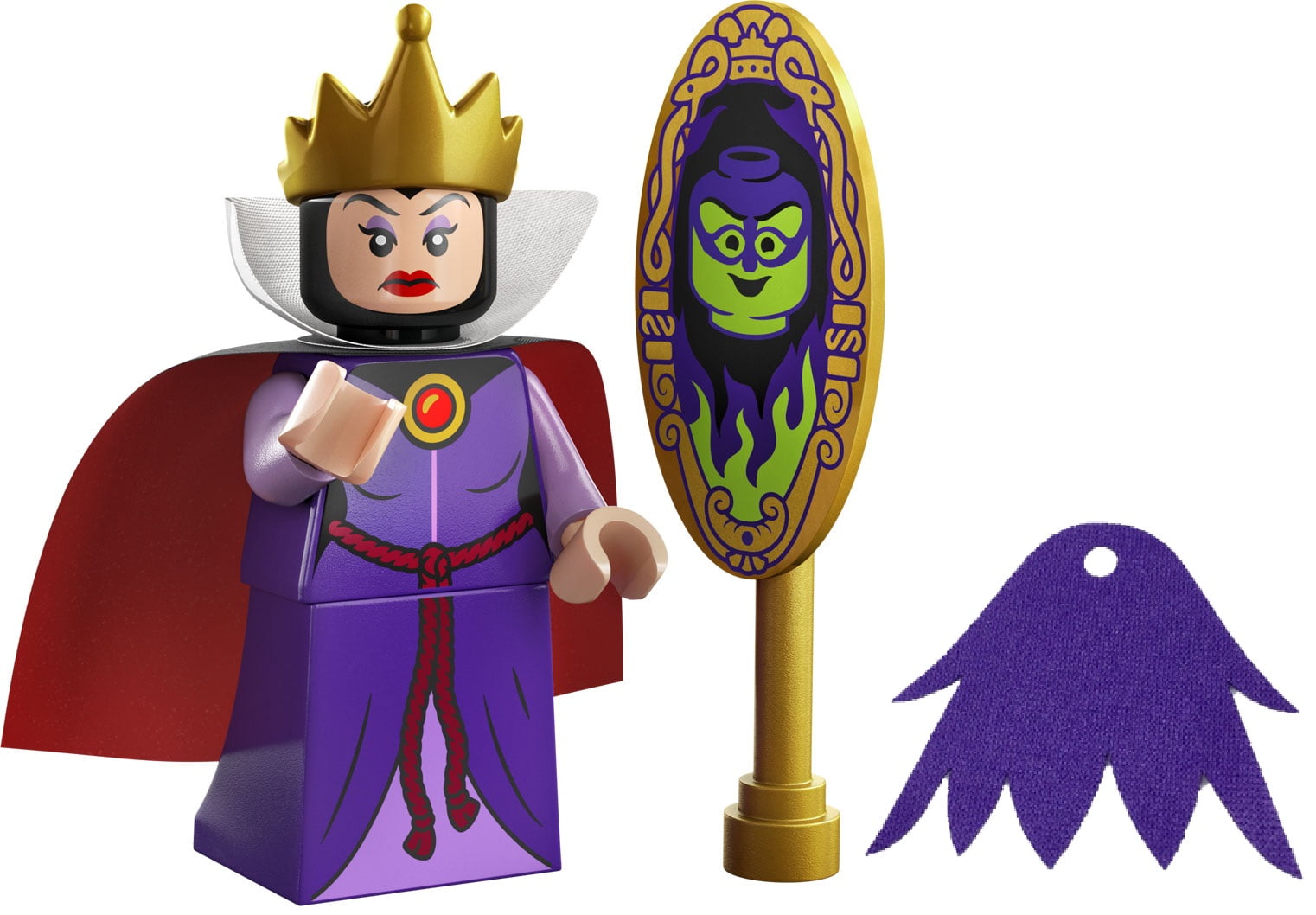 LEGO MiniFigures Disney 100 Series 3: The Queen Minifigure - 71038 With ...