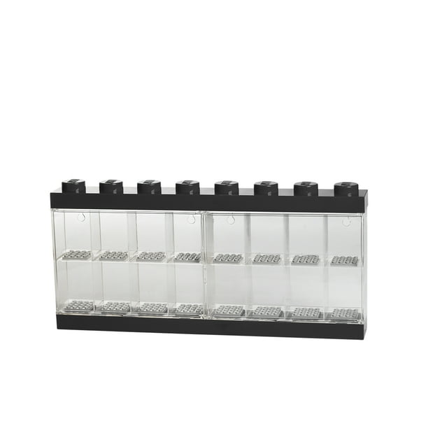 LEGO Minifigure Storage Box, 16 Compartment Figure Container Holder ...