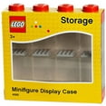 LEGO Minifigure Display Case 8, Bright Red - Walmart.com