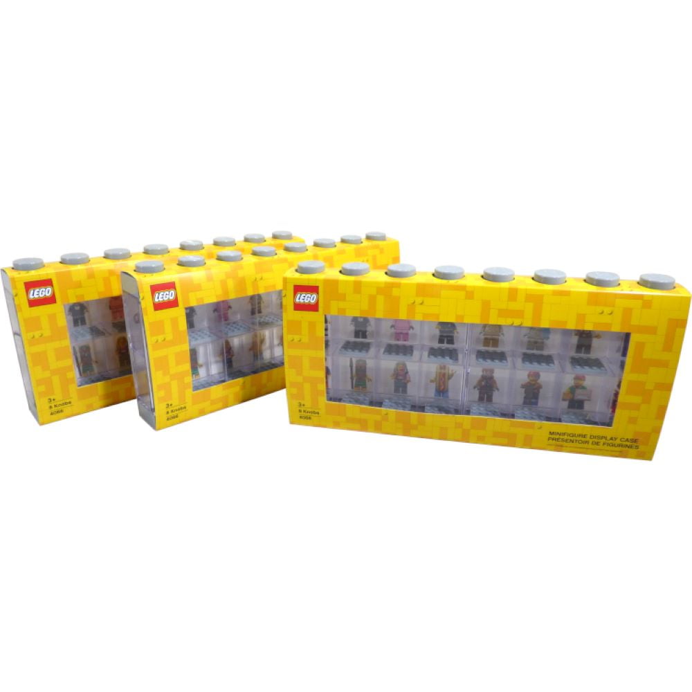 LEGO Storage Products: 40660006X3 Minifigure Display Case 16 (Pack of 3 ...