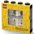 LEGO Minifigure Display Case Black Holds 8 Figures Stackable ...