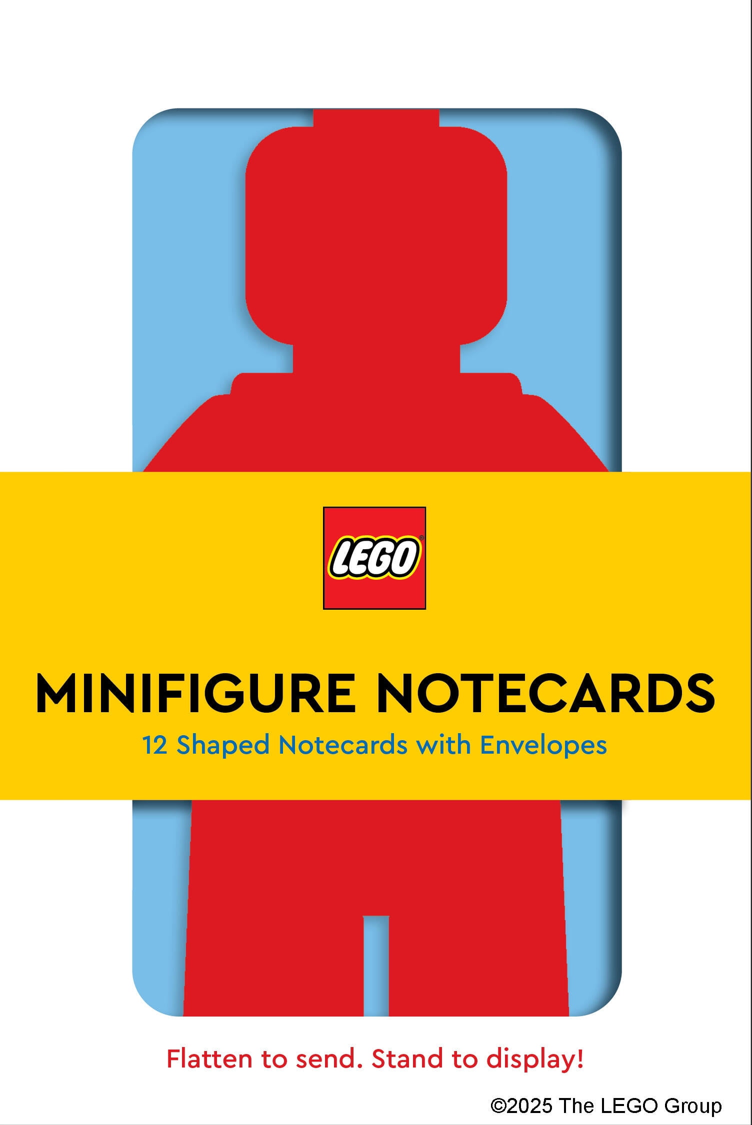 Lego Minifigure Notecards : 12 Shaped Notecards With Envelopes ...