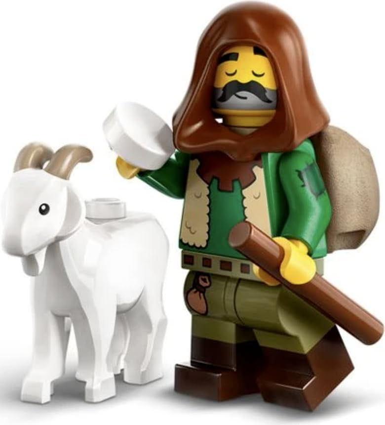 LEGO Minifigure Series 25: Goat Herder Shepard 71045 - Walmart.com
