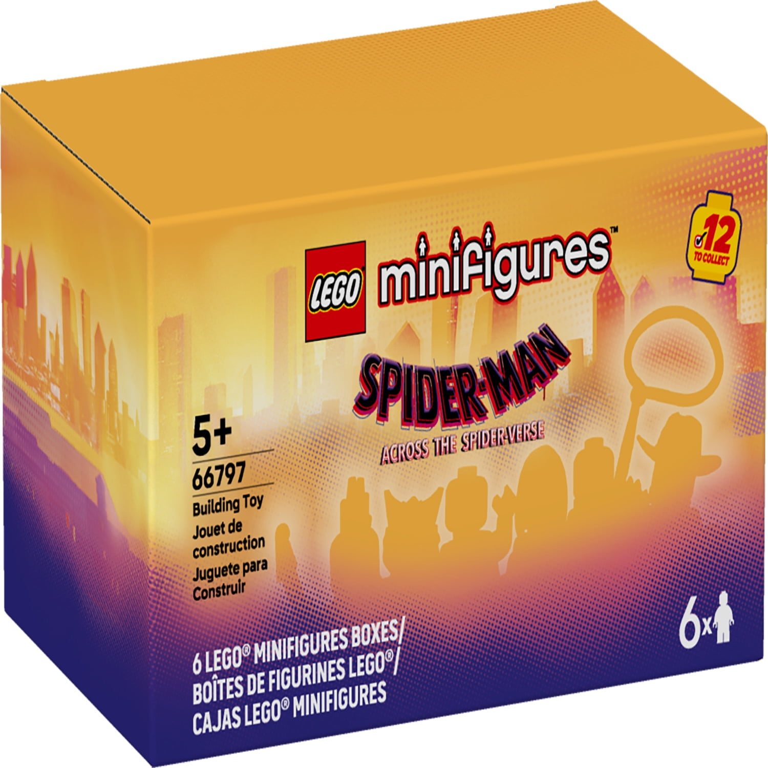 LEGO Minifigures Spider-Man: Across the Spider-Verse 6 Pack - Spider ...
