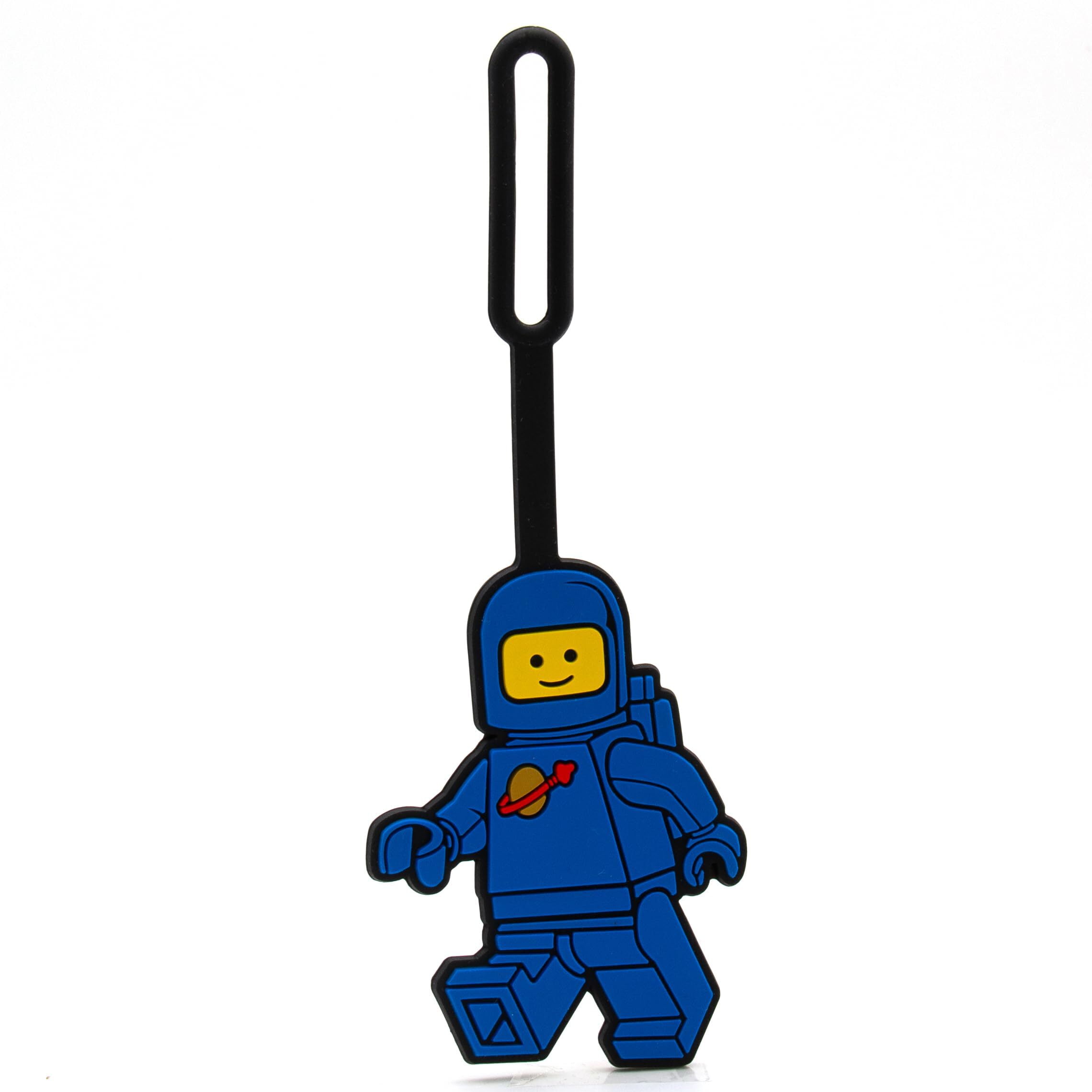 LEGO Minifigures Silicone Bag Tag - Spaceman Blue (53482) - Walmart.com