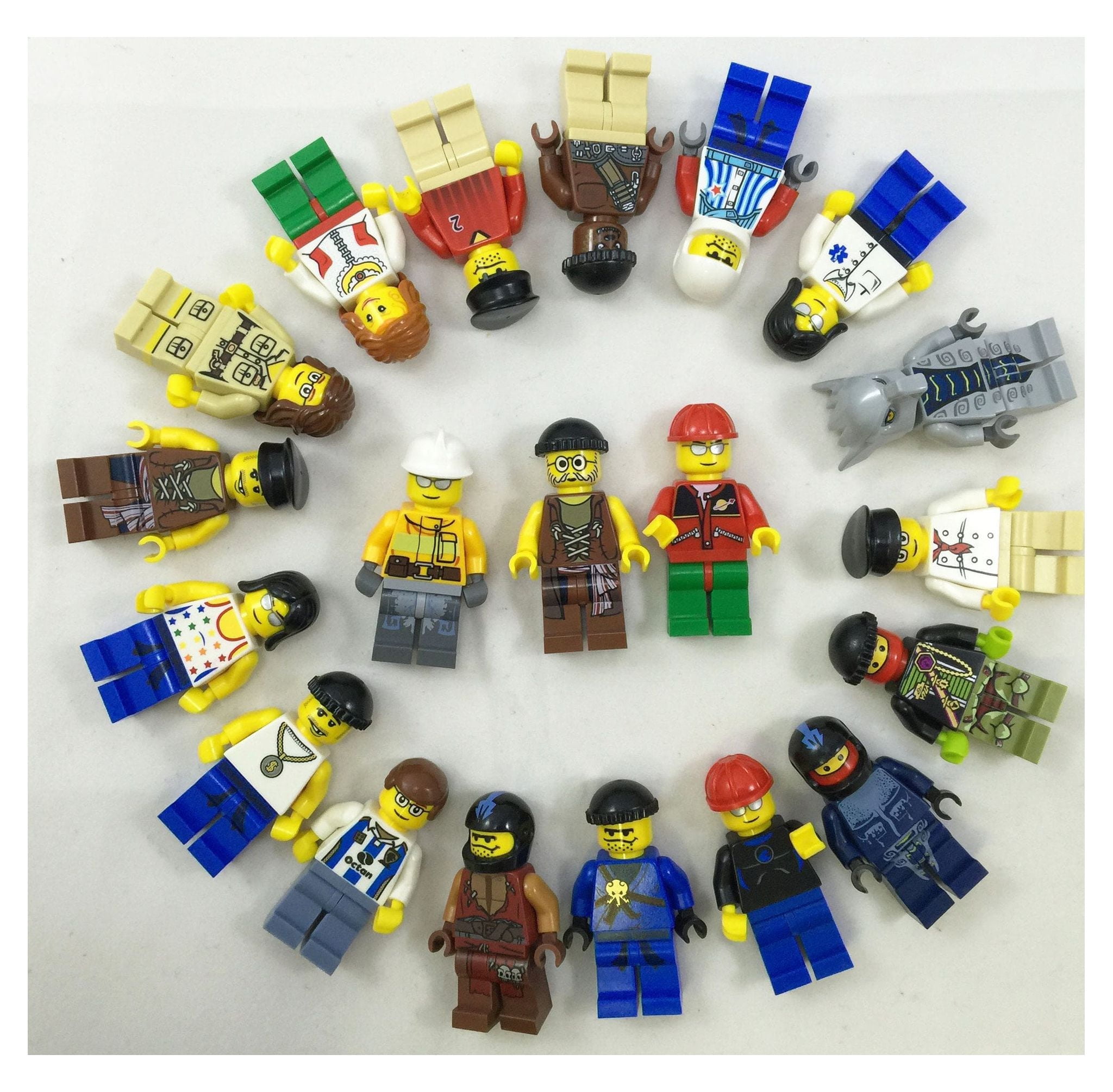 LEGO Minifigures Pack, Random Action Figures Set, Loose Pieces ...