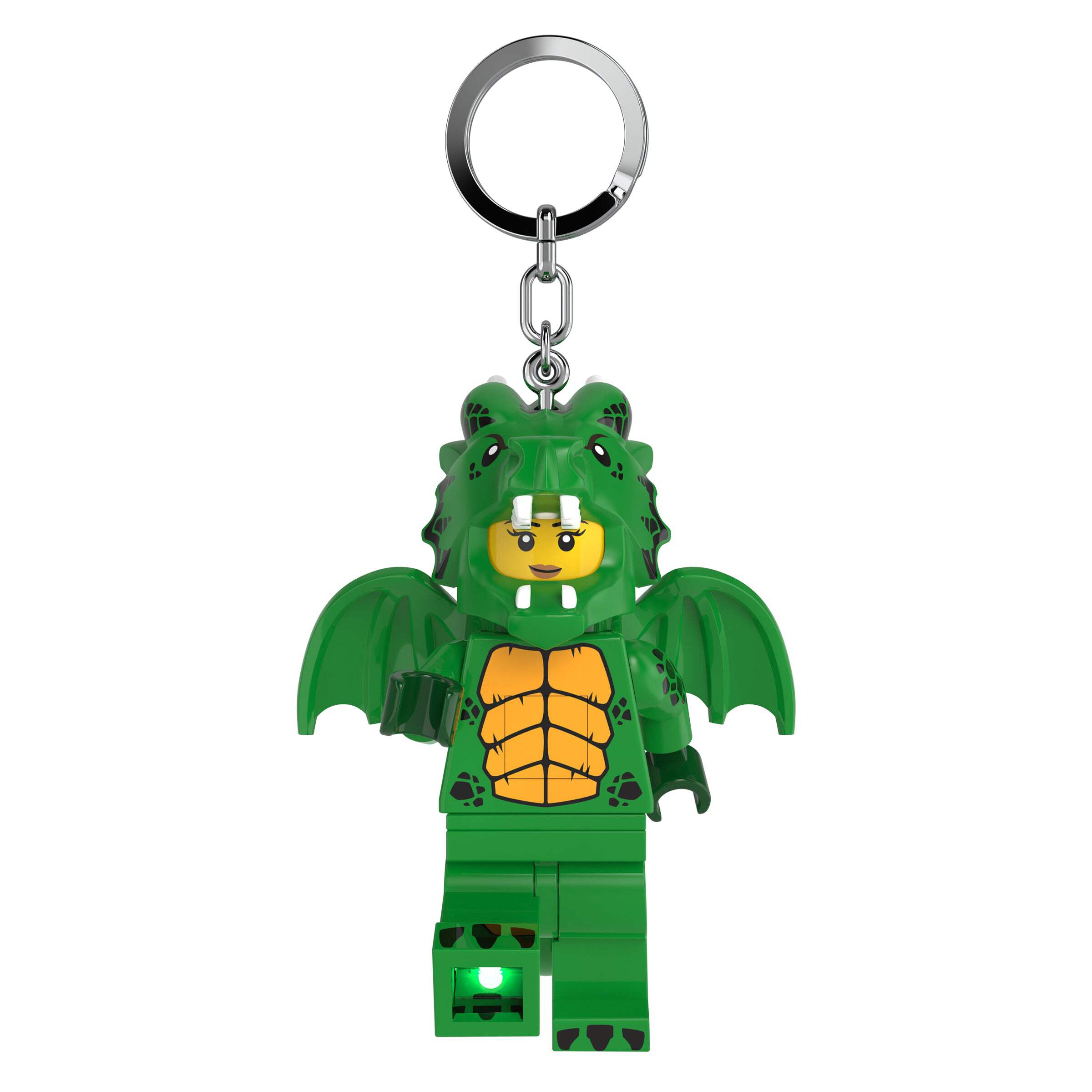 LEGO Minifigures Keychain Light - Dragon Suit Girl - 3 Inch Tall Figure ...
