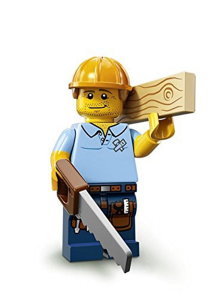 LEGO Series 13 Carpenter Mini Build Set, Construction Toy with Bricks ...