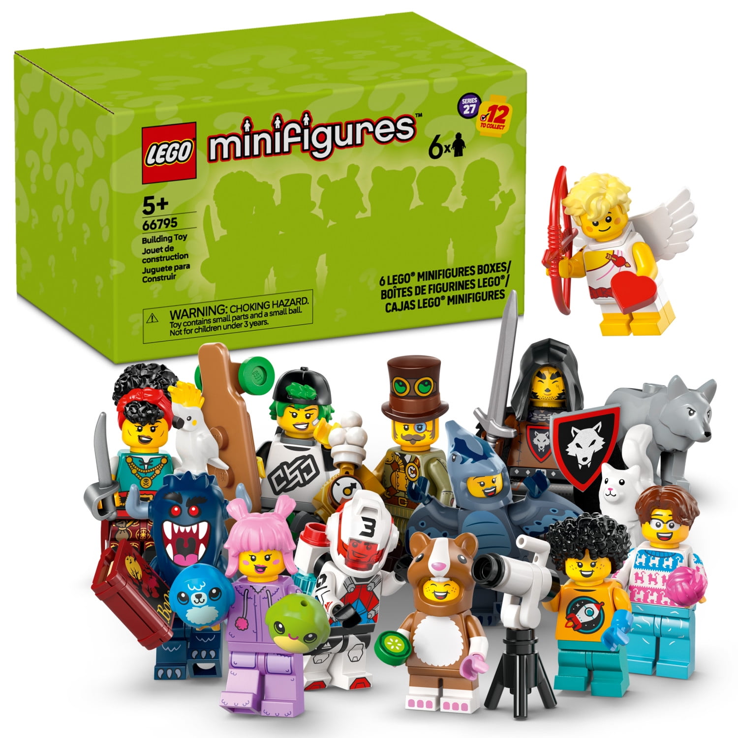 Open Box LEGO Minifigures Series 27 6 Pack - Multipack of Collectible ...