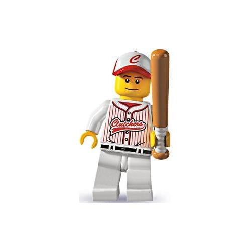 LEGO Minifigures Series 3 Baseball Player Minifigure [Loose] - Walmart.com