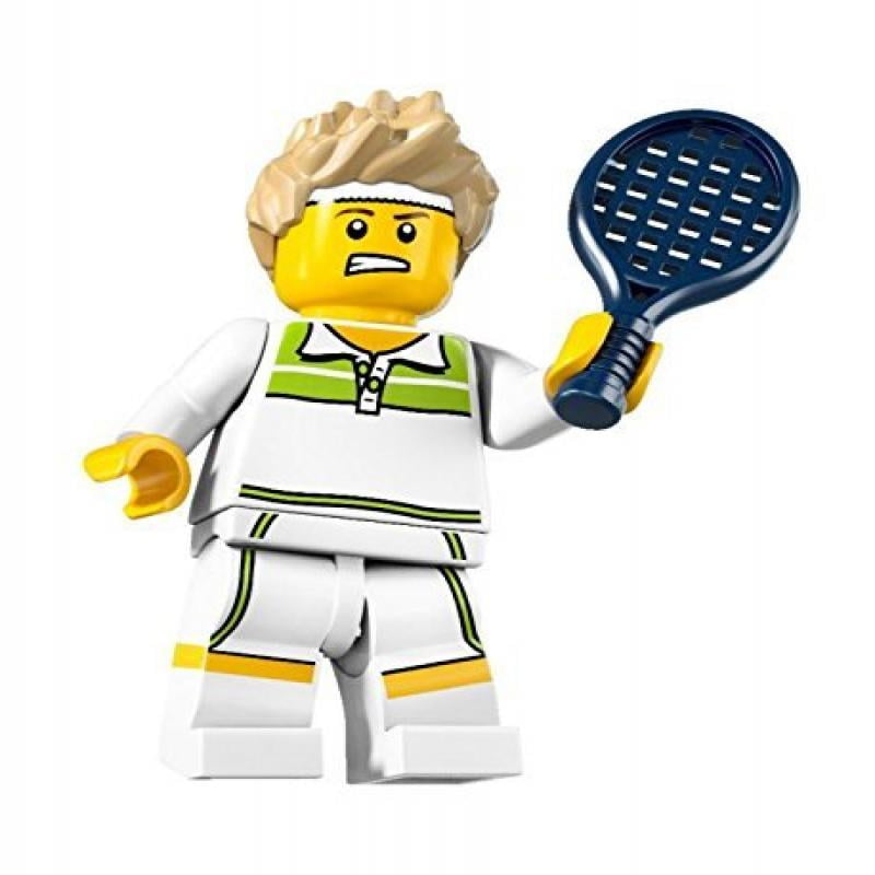 LEGO Minifigures Series 7 Tennis Ace COLLECTIBLE Figure Sport Swing ...