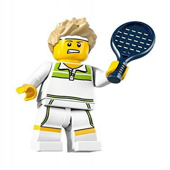 LEGO Minifigures Series 7 Tennis Ace COLLECTIBLE Figure Sport Swing ...