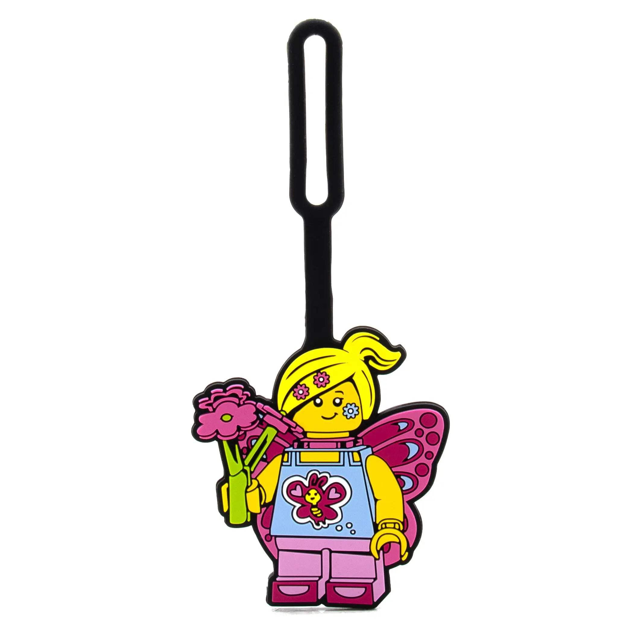 LEGO Minifigures Silicone Bag Tag - Butterfly Girl (52853) - Walmart.com