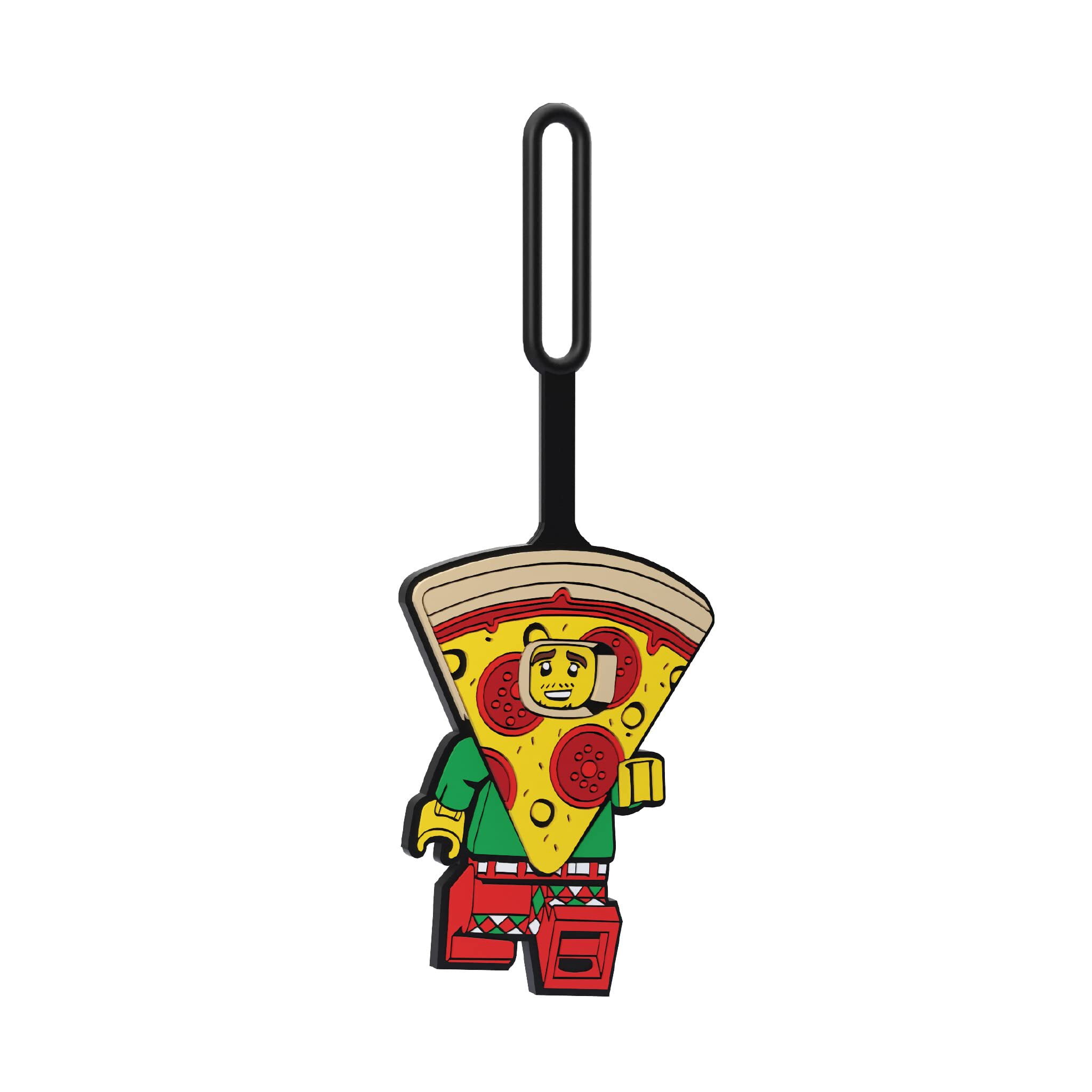 LEGO Minifigures Silicone Bag Tag - Pizza Guy - Walmart.com