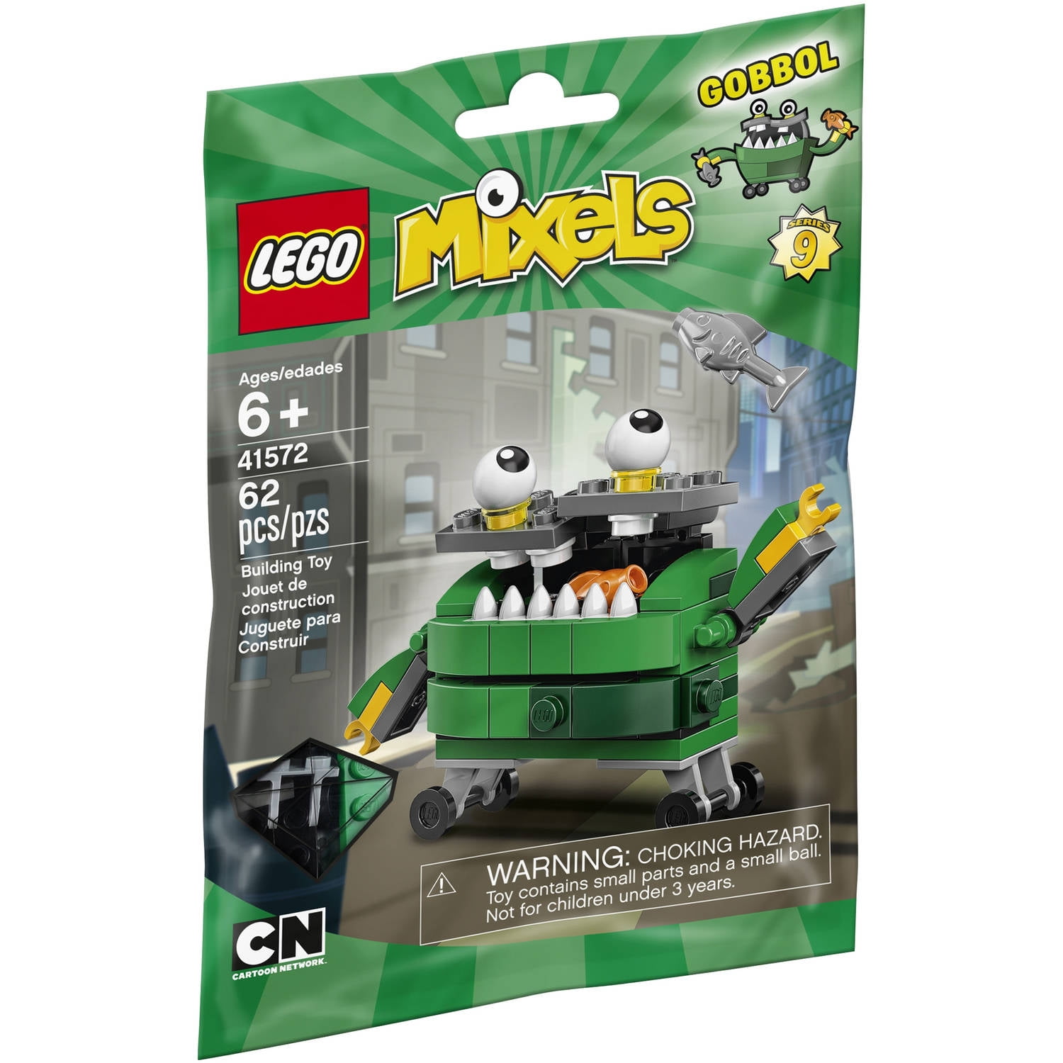 LEGO Mixels 41572 Gobbol Building Kit (62 Piece) - Walmart.com