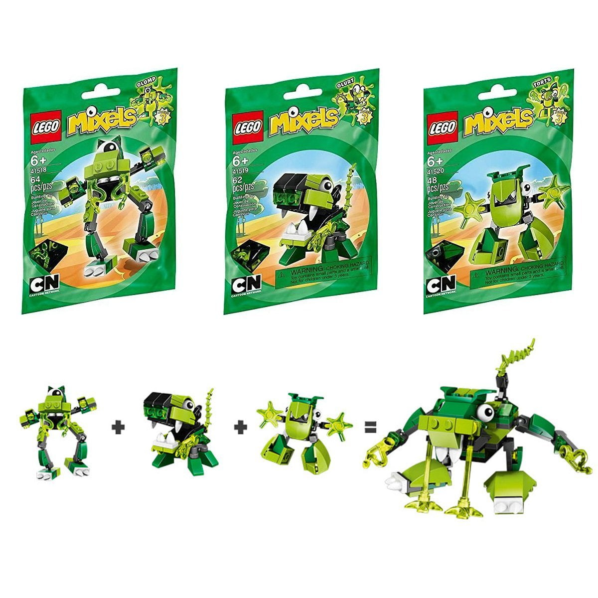 LEGO Mixels Series 3: Green Collection 5003814 - Walmart.com