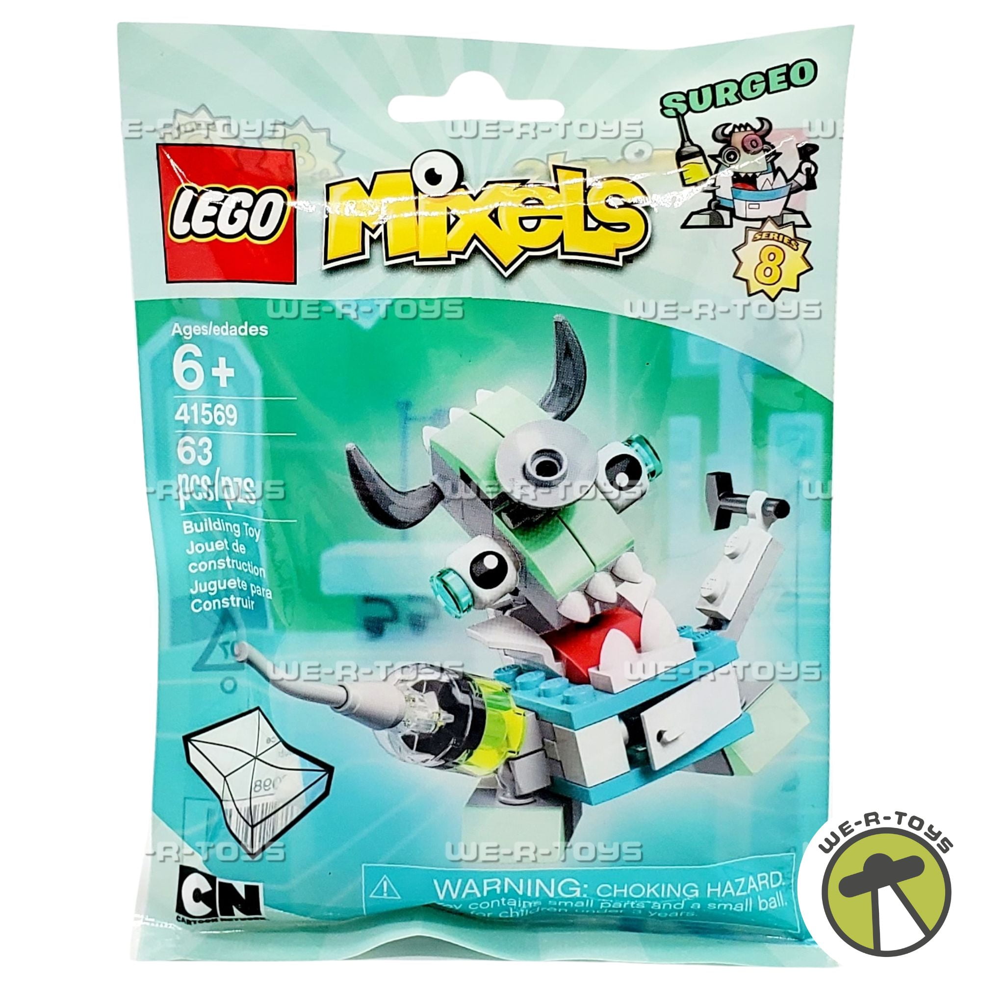 LEGO Mixels Surgeo 63 Piece Building Kit 41569 - Walmart.com