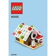 LEGO Monthly Build Gingerbread House 40105 - Walmart.com