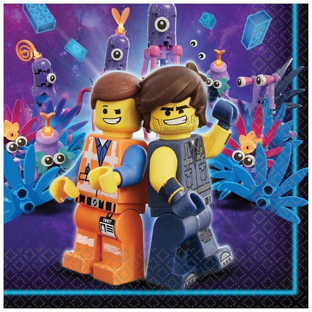 LEGO Movie 2 Lunch Napkins (16ct) - Walmart.com