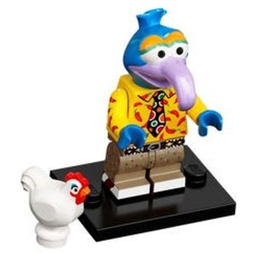 LEGO Muppets Series Gonzo Collectible Minifigure with Camilla the ...