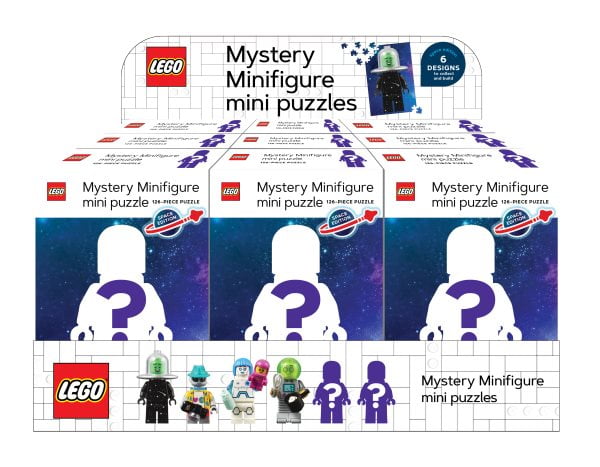 LEGO Mystery Minifigure Puzzles Space Edition 12 Copy CDU - Walmart.com