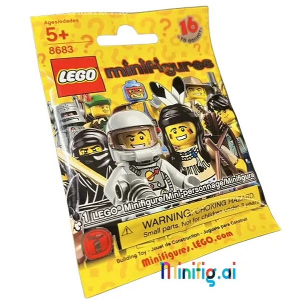 LEGO Mystery Pack Collectible Minifigure Series 1 From Set 8683 ...