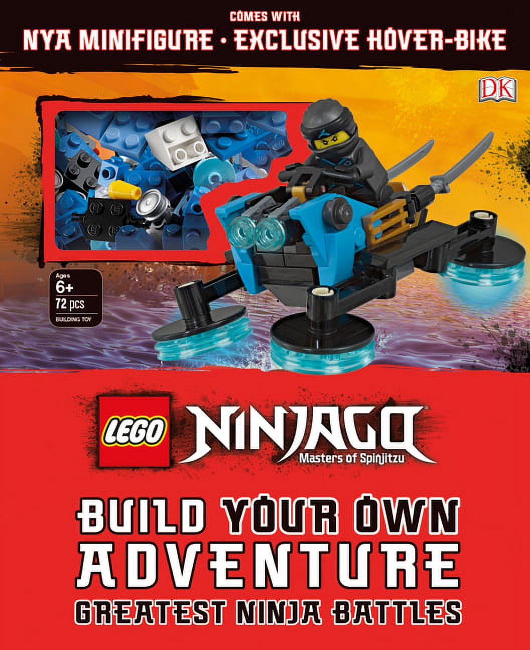 Lego Ninjago Build Your Own Adventure Greatest Ninja Battles: With Nya ...