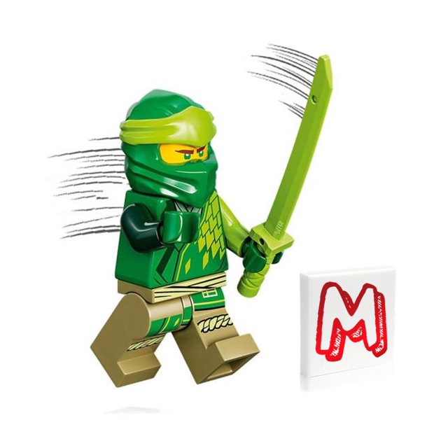 LEGO NINJAGO Core Minifigure - Lloyd (with Katana Shamshir Sword) 71767 ...