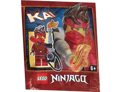 LEGO NINJAGO Kai with Flamethrower Foil Pack 892177 (SEALED) - Walmart.com