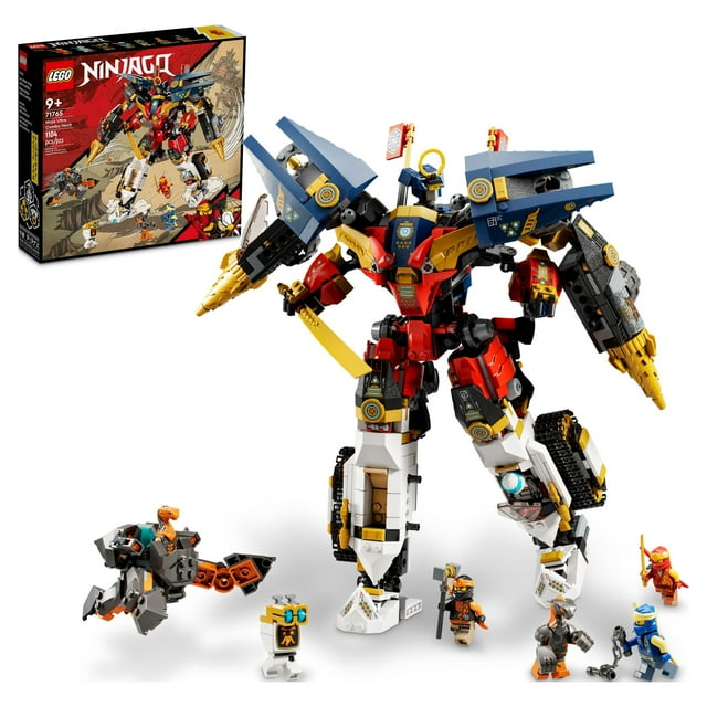 LEGO NINJAGO Ninja Ultra Combo Mech Set for Indoor Play - Walmart ...