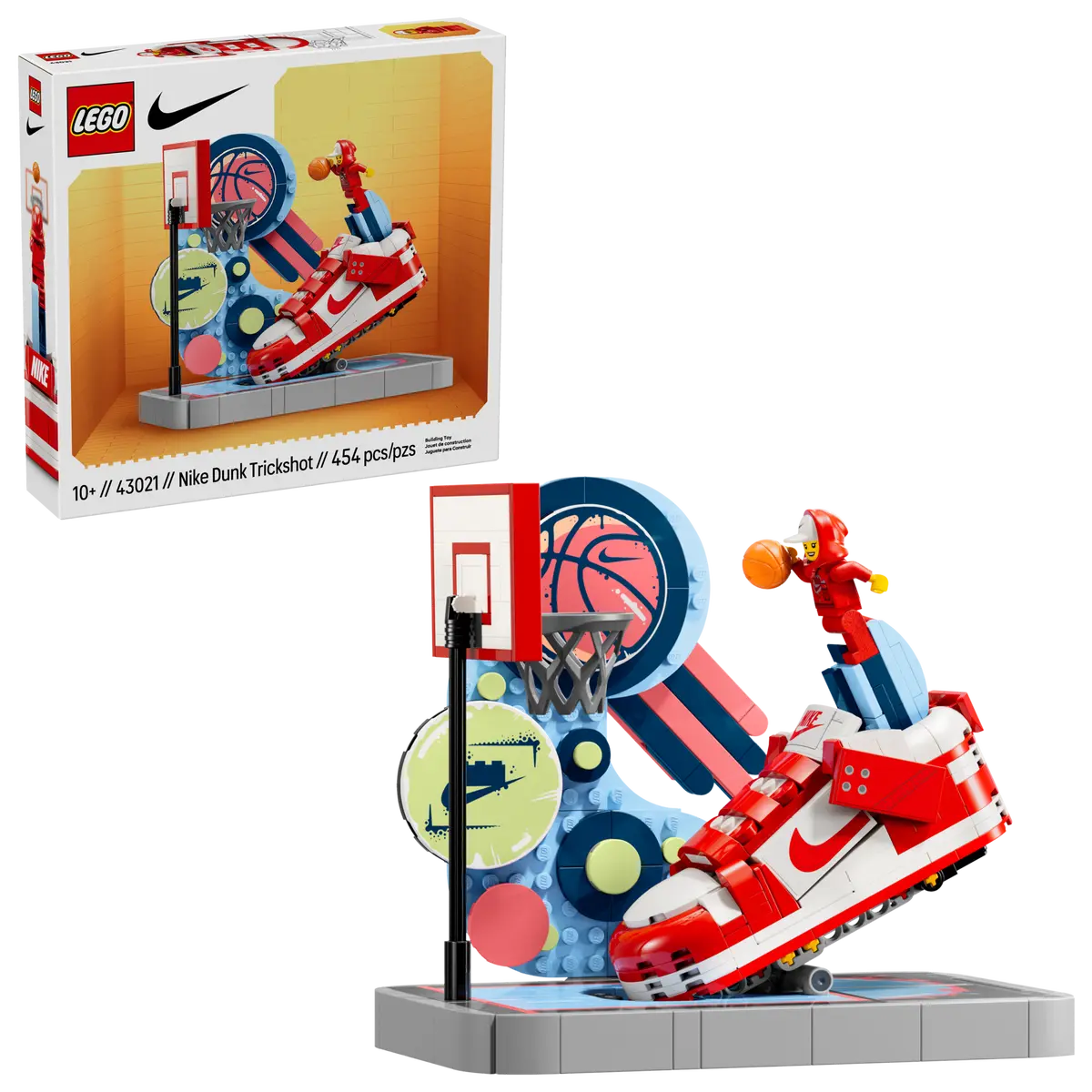 LEGO Nike Dunk Trickshot Set 43021 - Walmart Business Supplies