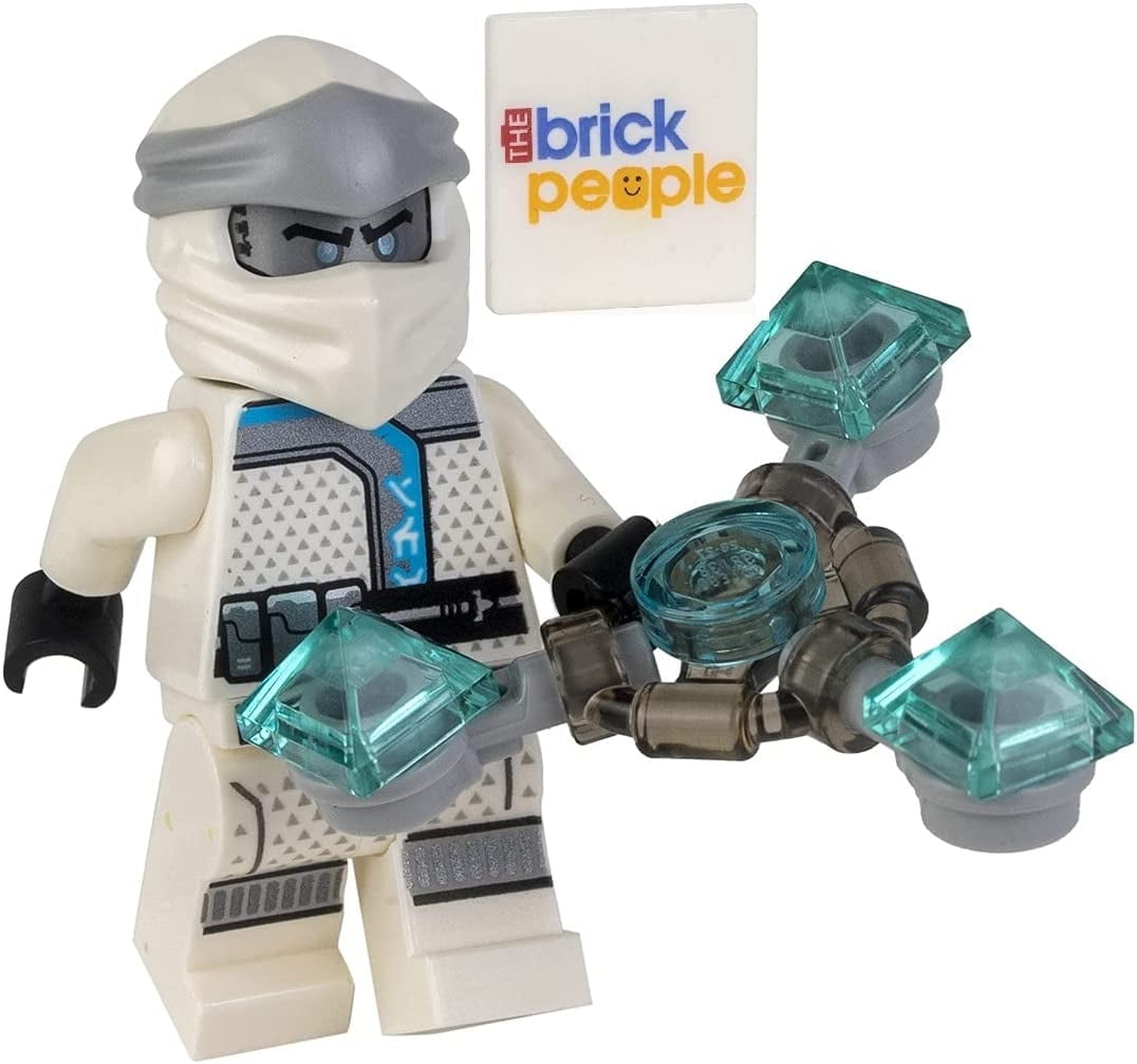 LEGO Ninjago Zane Legacy Minifigure, Ice Star, Bonus Tile, Foil Pack ...