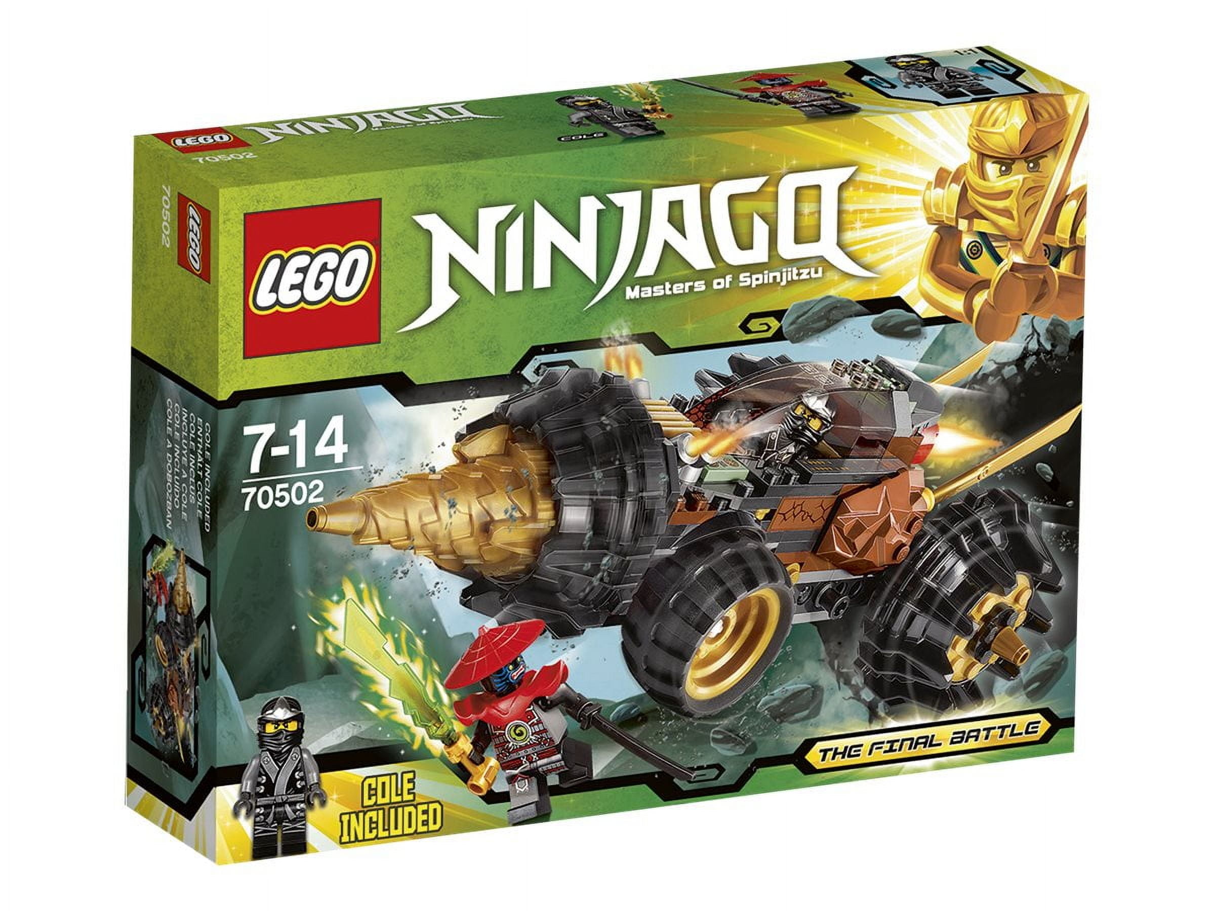 The Final Battle Cole's Earth Driller Set LEGO 70502 - Walmart.com