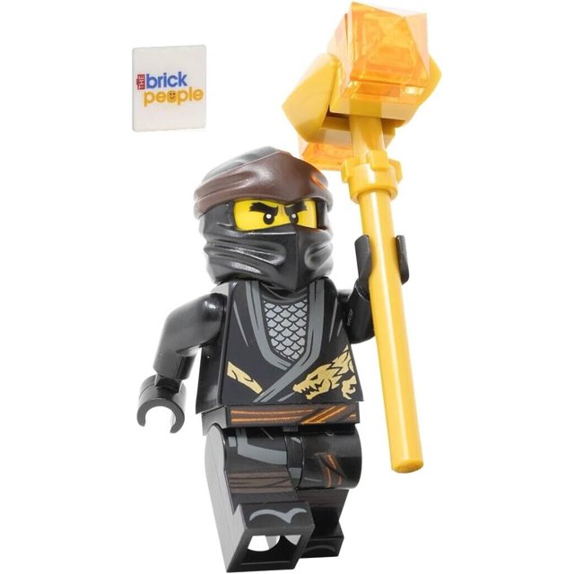 LEGO Ninjago: Cole Legacy Minfigure with Hammer Weapon - Walmart.com