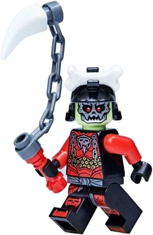 LEGO Ninjago Core: Bone King Minifigure with Weapon - Walmart.com