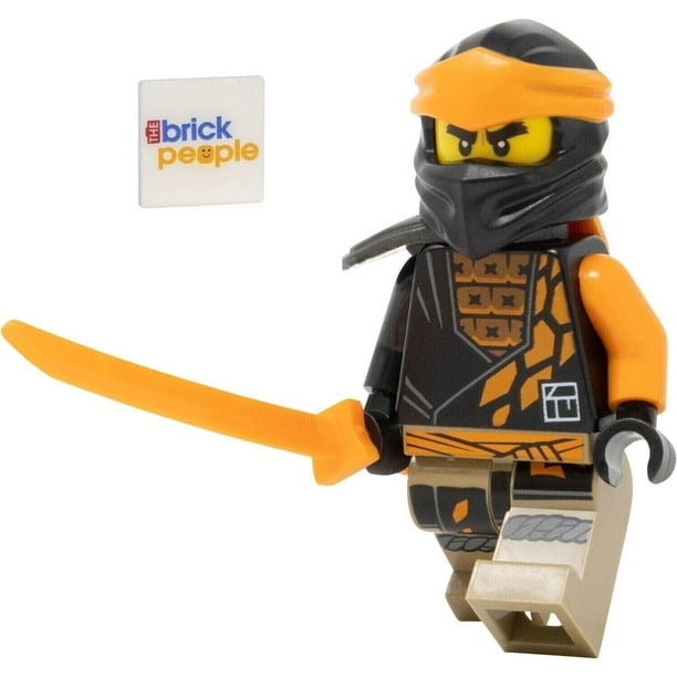LEGO Ninjago Core Cole Minifigure Katana Sword Interlocking Block ...