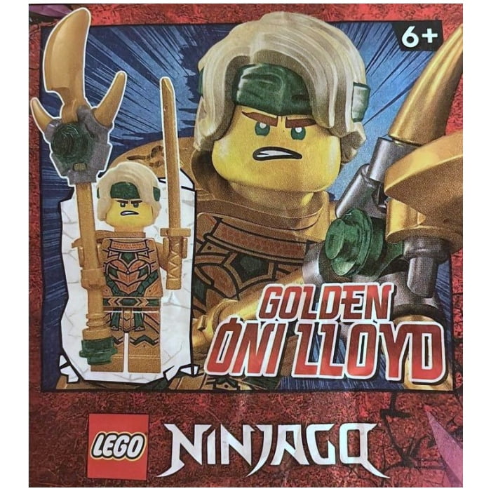 LEGO Ninjago Crystalized Golden Oni Lloyd Minifigure - Walmart.com