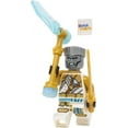 LEGO Ninjago Crystalized: Golden Zane Minfigure with Ice Weapon ...