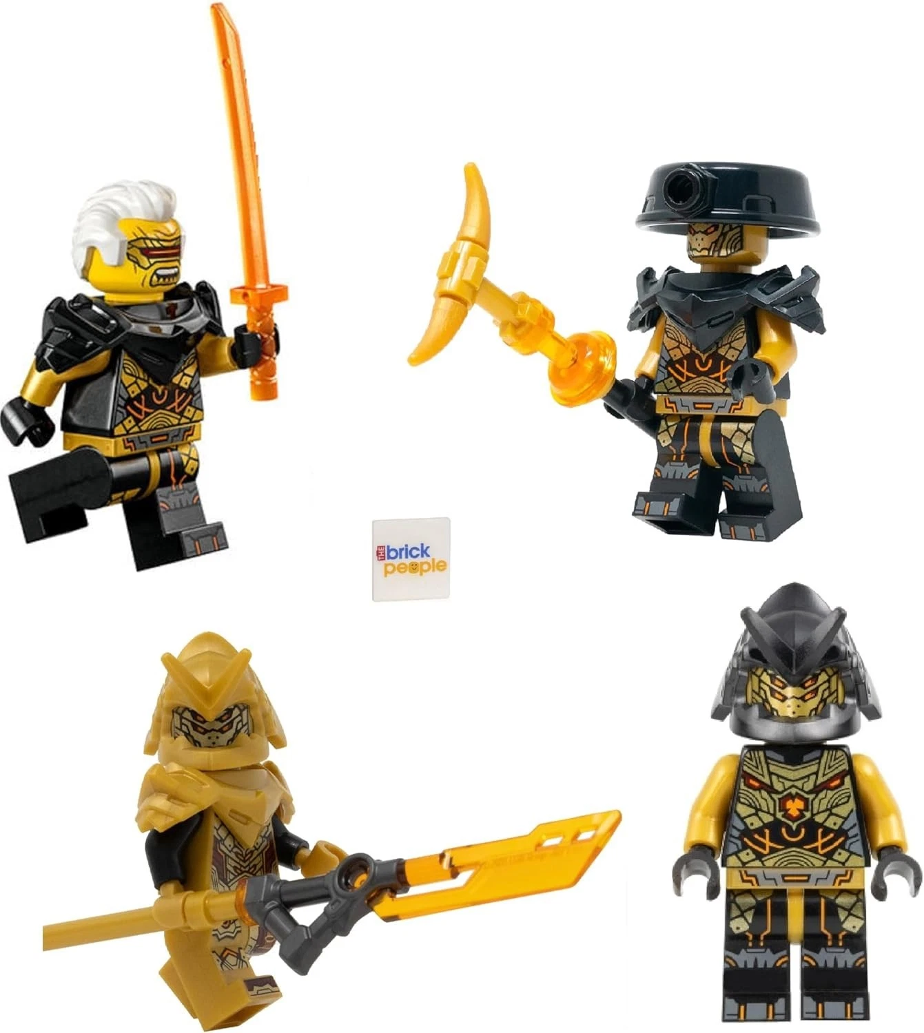 LEGO Ninjago Dragons Rising 4 Imperium Army Combo Rapton Guard ...