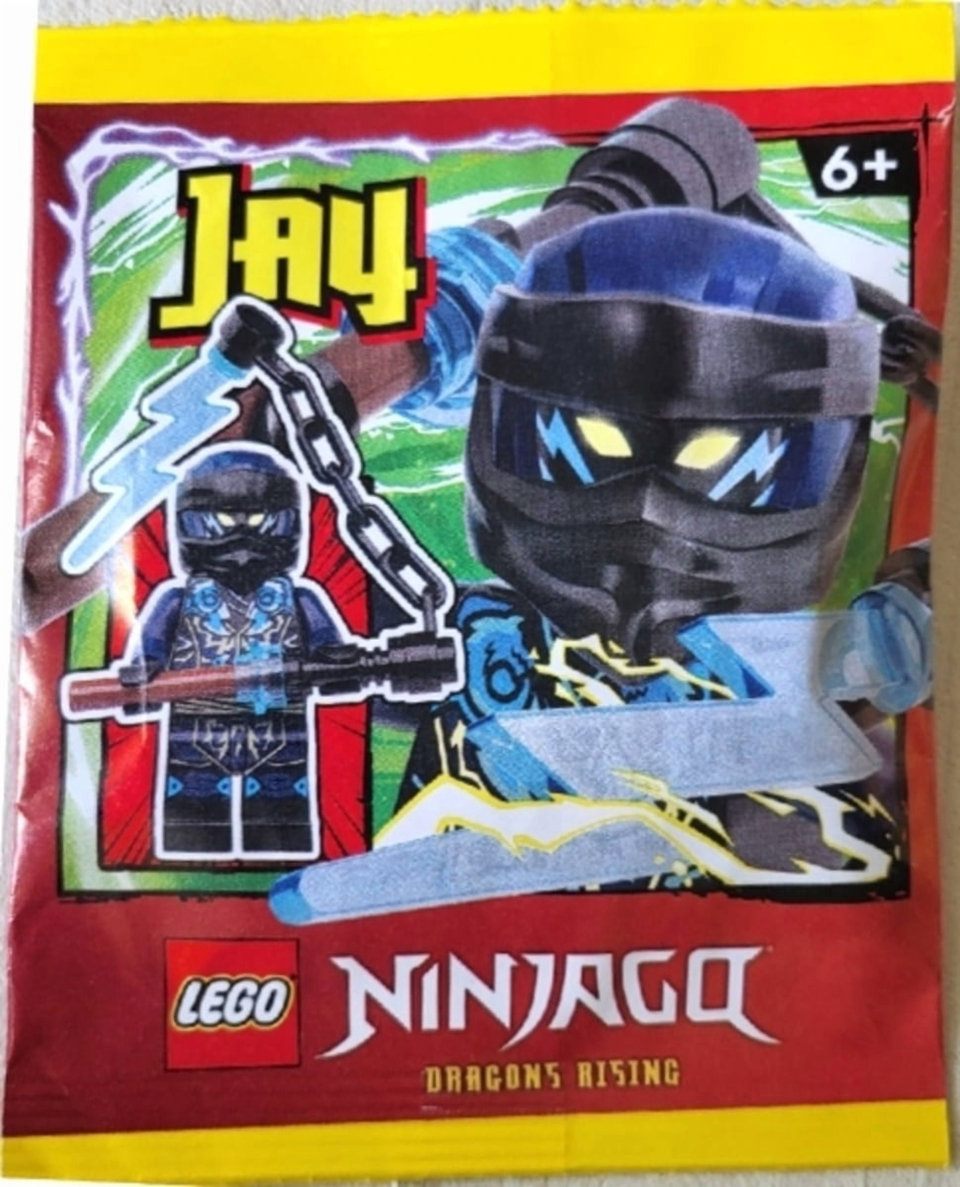LEGO Ninjago Dragons Rising Season 2: Evil Jay Minifigure with ...