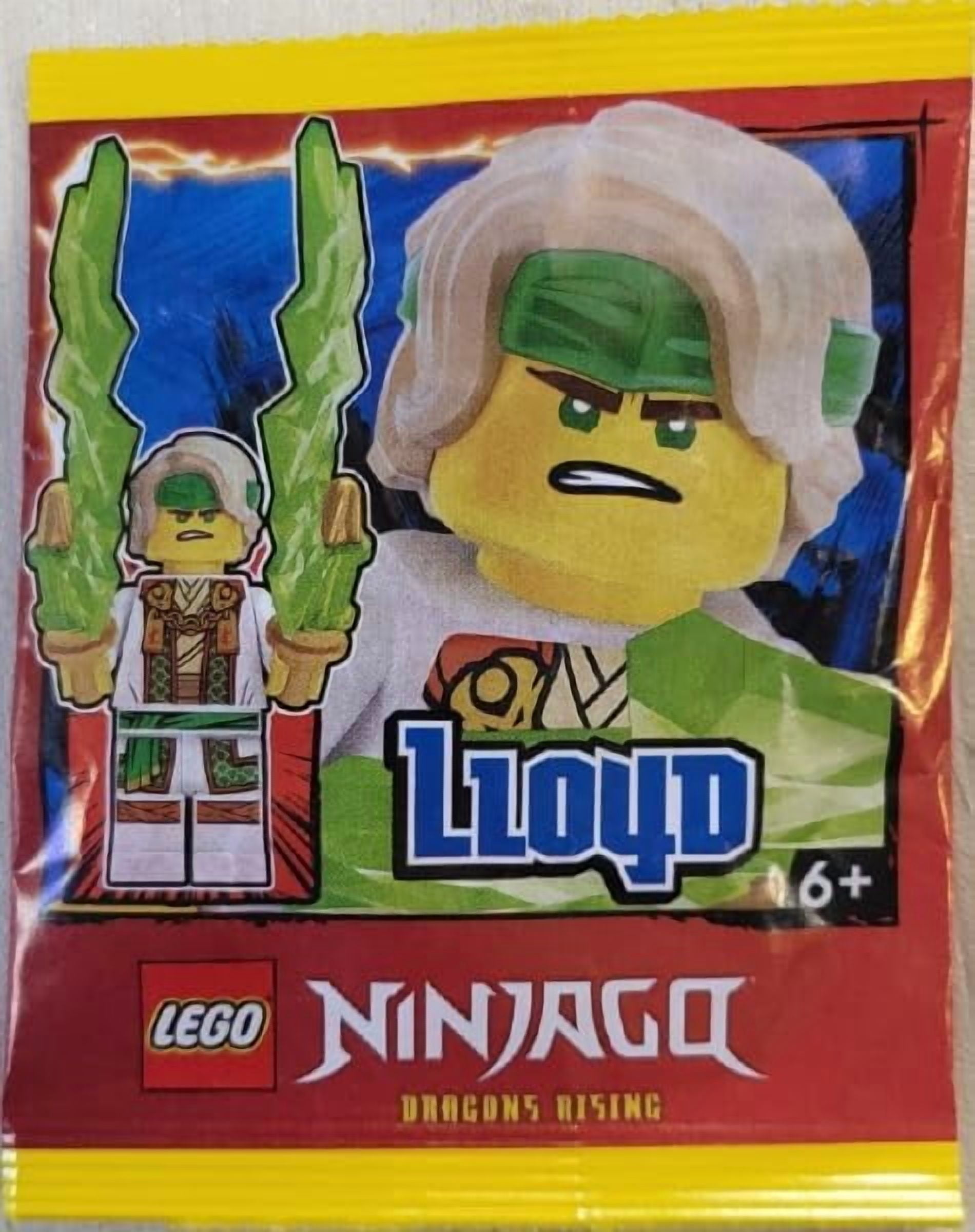 LEGO Ninjago Dragons Rising Season 2: Master Lloyd Minifigure with ...