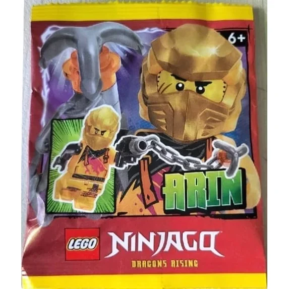 LEGO Ninjago Dragons Rising Season 3: Arin Minfigure with Grappling Gun ...