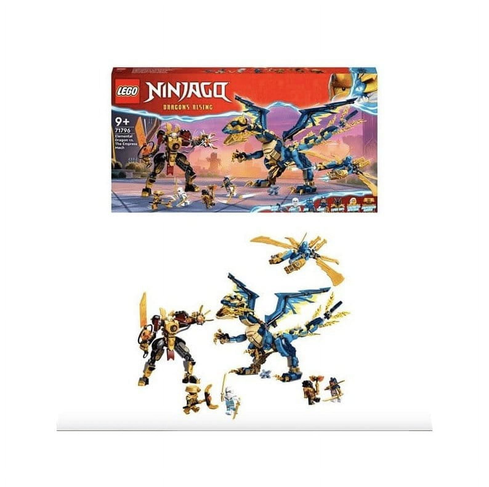 Lego Ninjago Battle Set: Element Dragon vs Empress Robot 71796 - Walmart.com