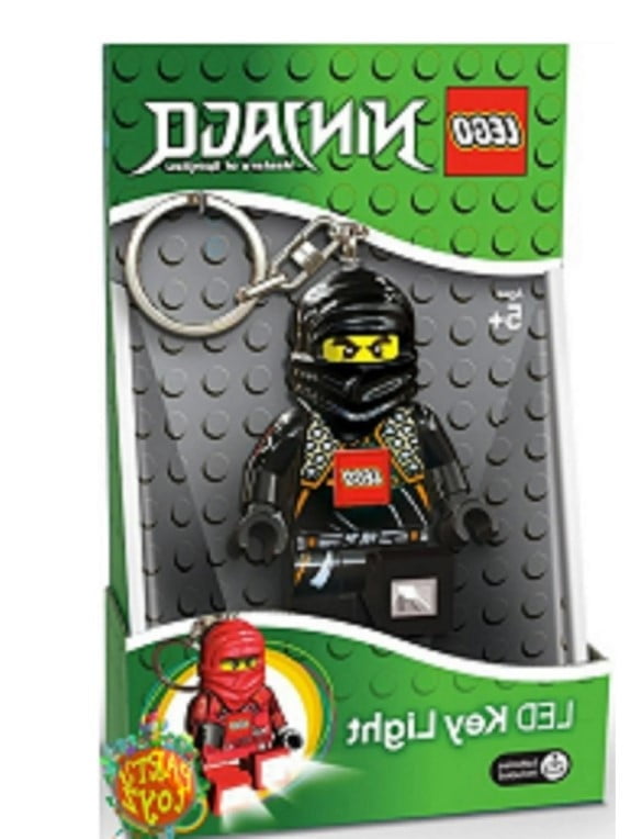 LEGO Ninjago LED Flashlight Key Keychain, Black, 1 - Walmart.com