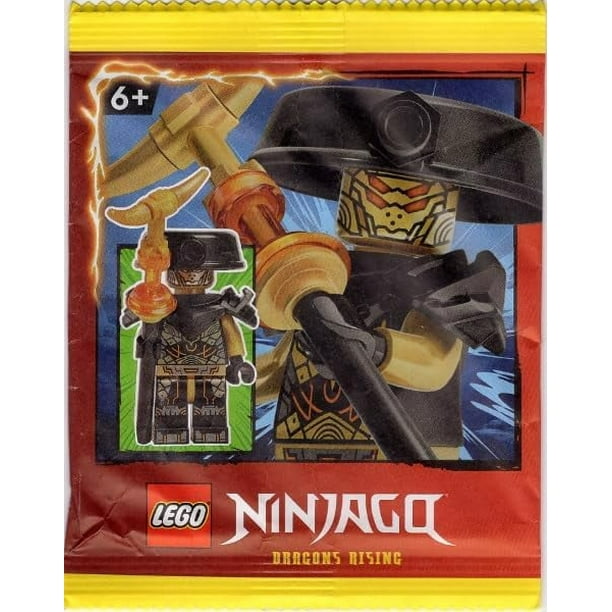 LEGO Ninjago: Imperium Guard Commander Minifigure with Staff - Walmart ...