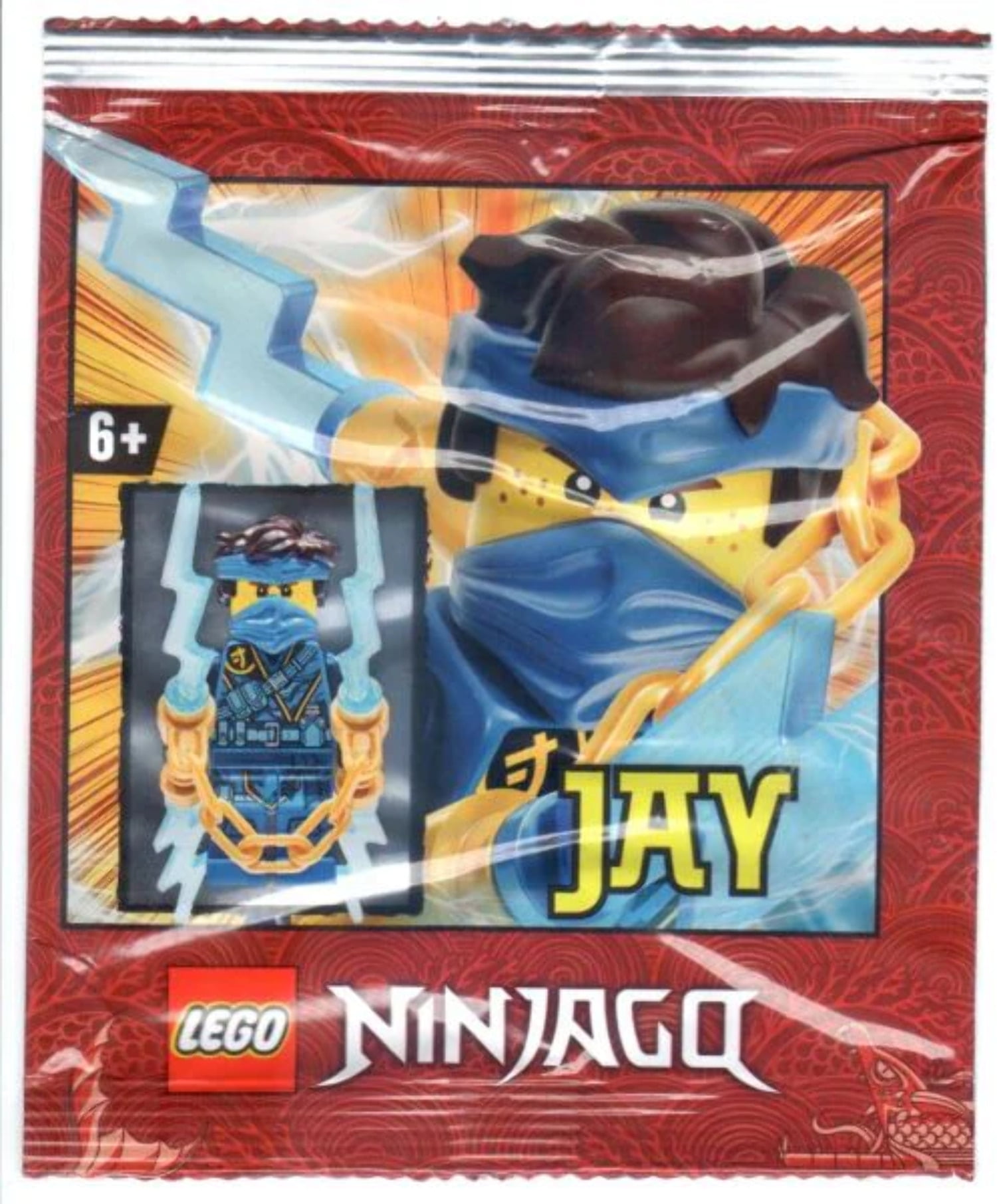 LEGO Ninjago Jay (The Island, Mask + Bandana) Minifigure Foil Pack ...